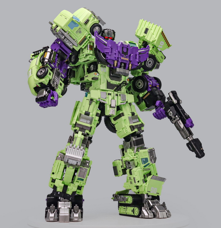 Mecha Invasion Devastator Bonecrusher & Scavenger Bombusbee
