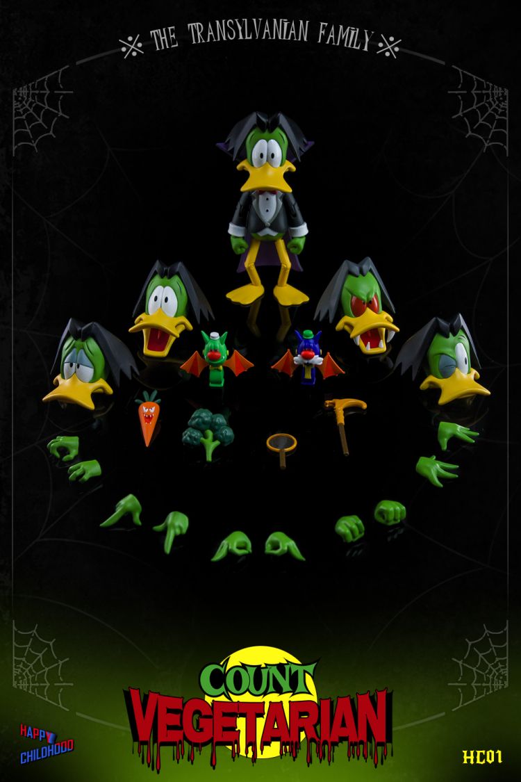 Happy Childhood HC01 Vegetarian Count Count Duckula