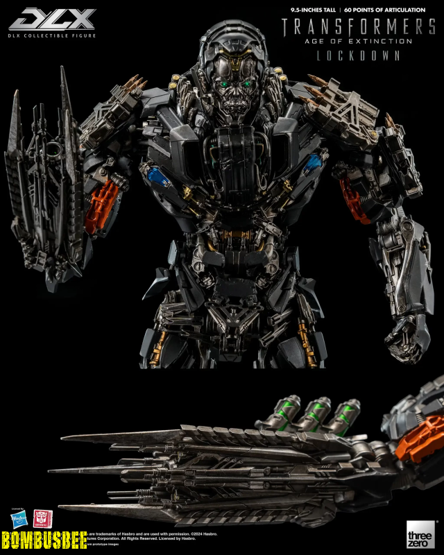 Threezero DLX Transformer Lockdown