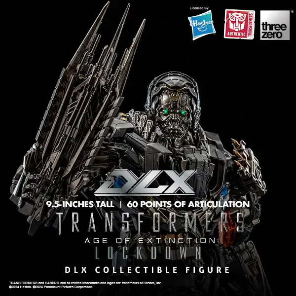 Threezero DLX Transformer Lockdown