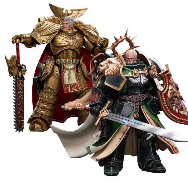 High-Quality JoyToy Warhammer 1/18 Primarchs | Bombusbee