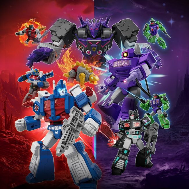Buluke Blokess GV-04 Transformers Bricks Blind Box Galaxy Version Set of 9