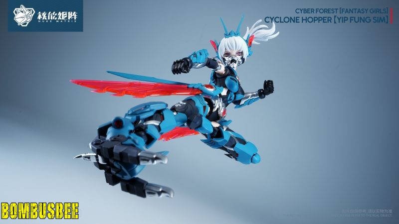 Cyclone Hopper & Motorcycle Set - Bombusbee