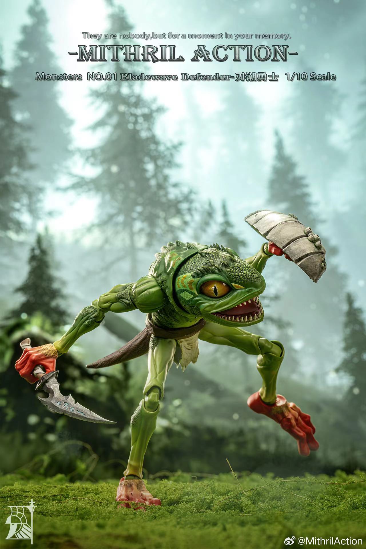 Unique GREYKNIGHT M-01 Murloc Figure | Bombusbee