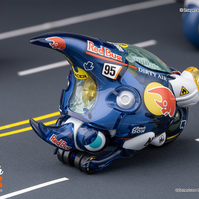 Transparent Blue Bull Beetle Model Kit | Bombusbee