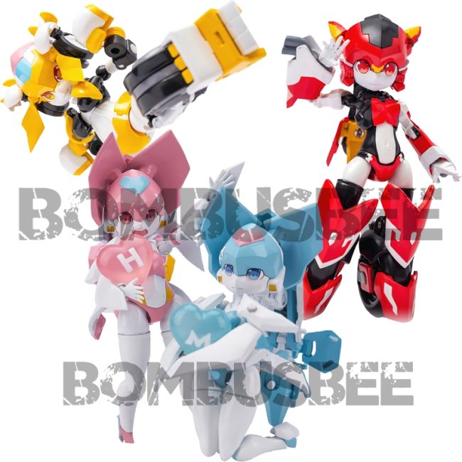 Big Firebird Magic Henshin Girls 5 In 1 Combiner