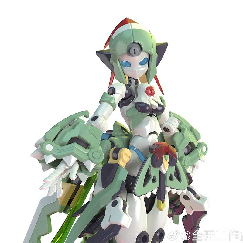Quankai Studio Gene Interference Series Mantis Girl Model Kits