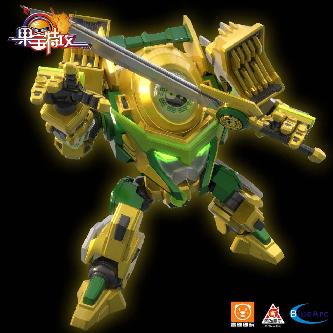 Yi Li Chuang Wan Fruity Robo Banana | Bombusbee