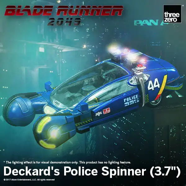 Iconic Blade Runner Spinner Model | Threezero | Bombusbee
