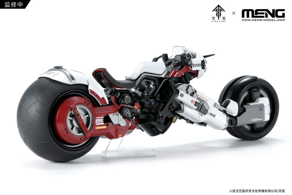 MENG MT-010s 1/9 Ling Cage Leaning Two-Front-Wheelall-Wheel-Orne ...