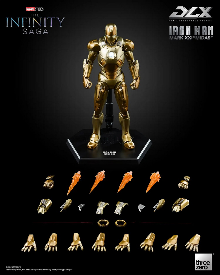 Marvel Studios: The Infinity SagaDLX Iron Man Mark 21 “Midas” - Bombusbee