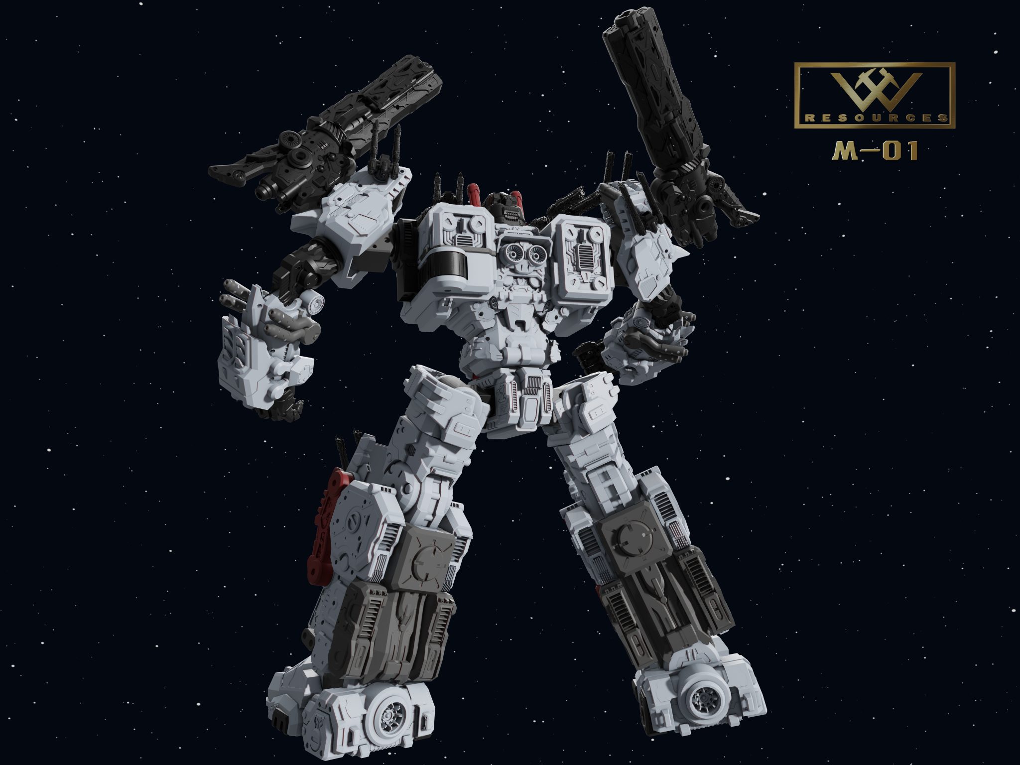 W-Resources M-01 Steel Fortress FOC Metroplex - Bombusbee