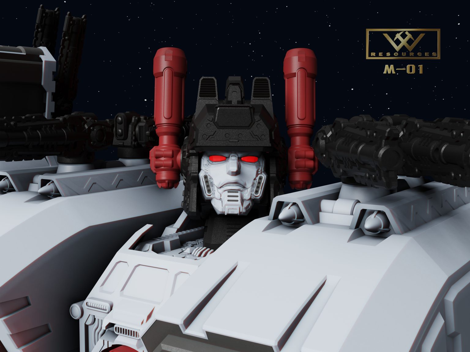 W-Resources M-01 Steel Fortress FOC Metroplex - Bombusbee