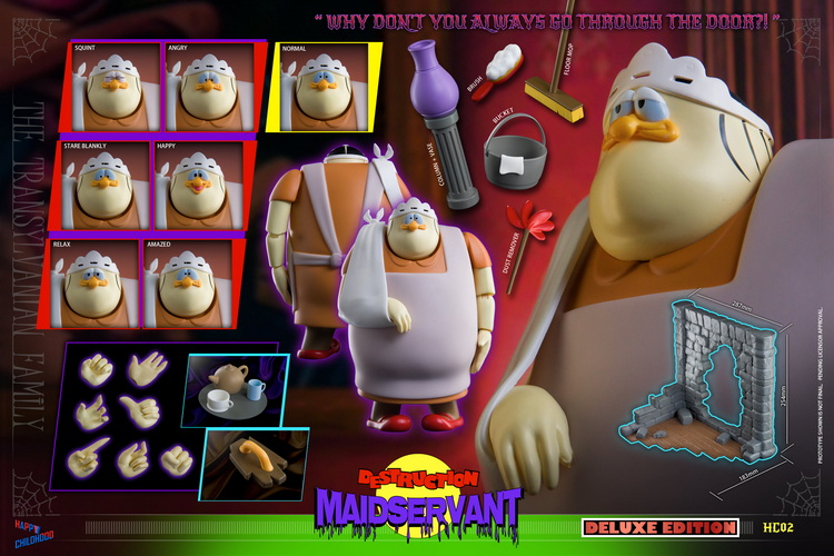 HAPPY CHILDHOOD Count Duckula Nanny Destruction Maid - Bombusbee