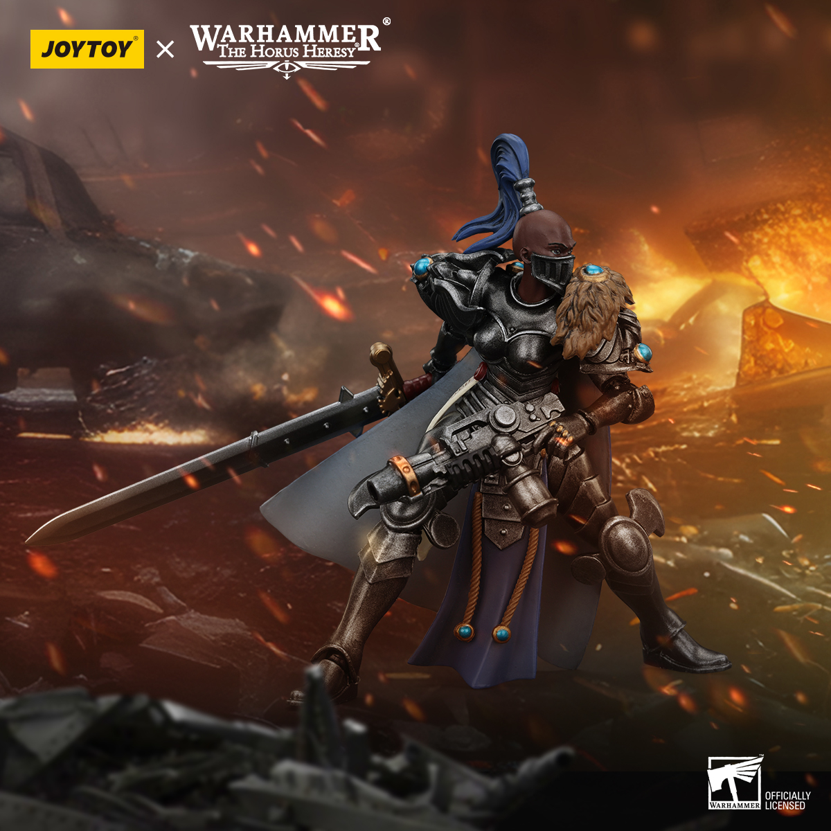 JoyToy JT00836 1/18 Warhammer The Horus Heresy Sisters of Silence ...