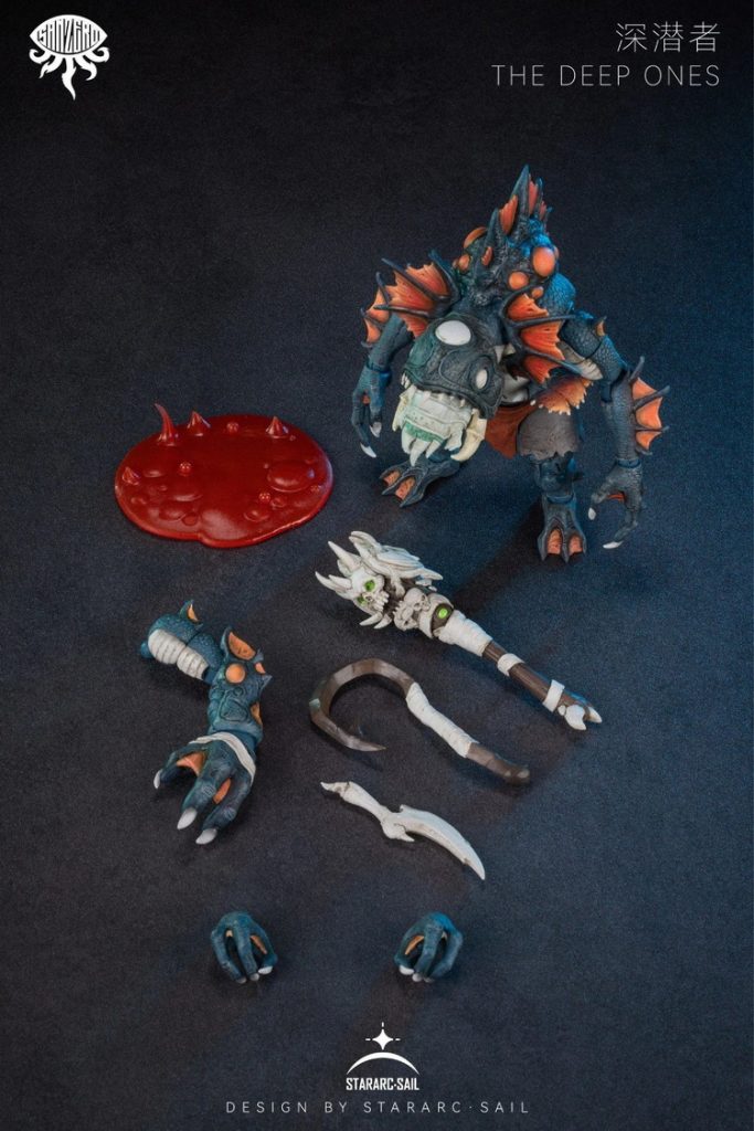 Stararc Toys 1/12 Sanzero The Deep Ones Orange Version - Bombusbee