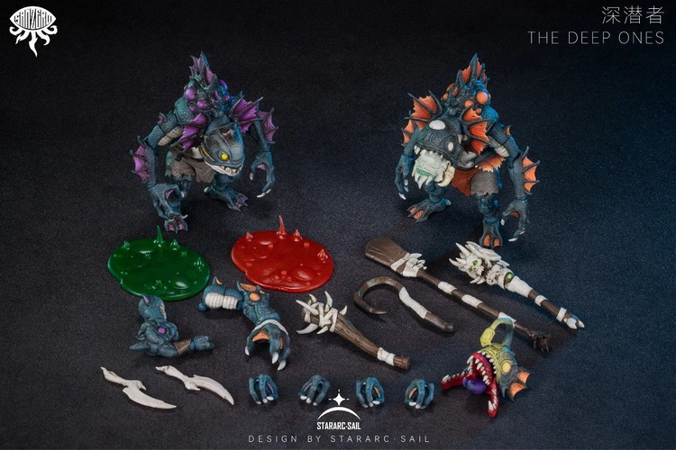 STARARC-TOYS SAN ZERO The Deep Ones Set of 2