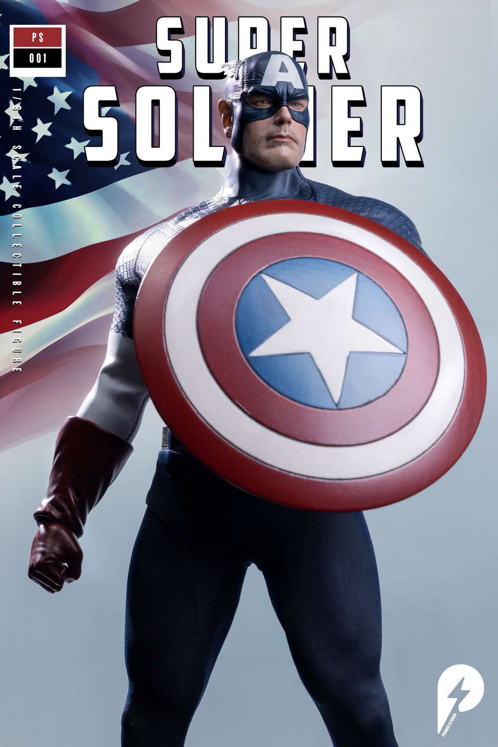 POWER STUDIO Marvel Captain America - Bombusbee