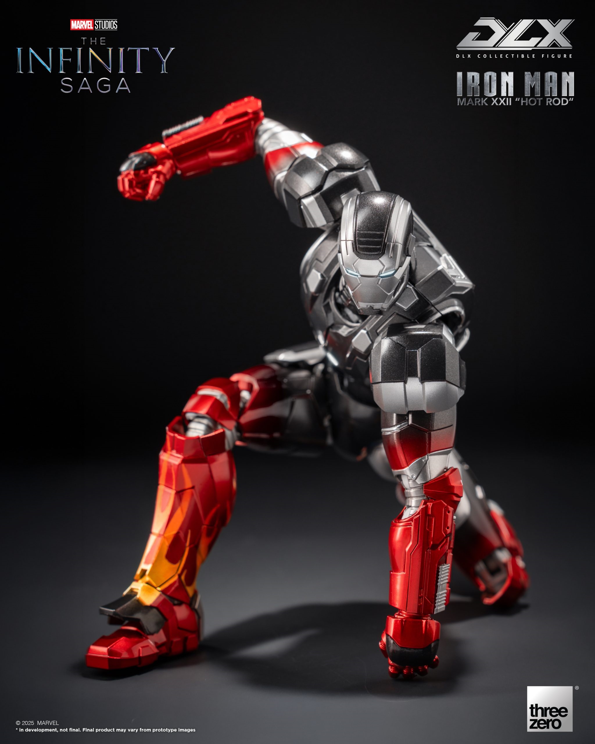 Threezero DLX Marvel The Infinity Saga Iron Man Mark 22 Hot Rod - Bombusbee