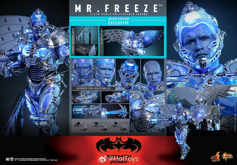HOTTOYS MMS800 1/6 Batman and Robin Mr. Freeze Deluxe Edition - Bombusbee