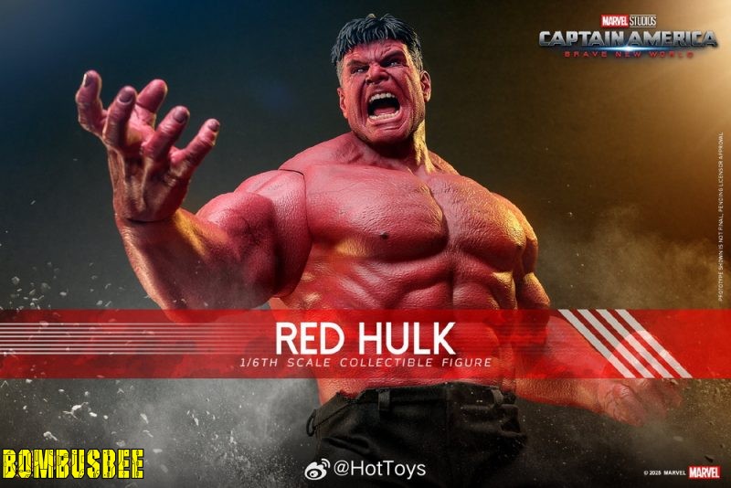 HOTTOYS MMS797 1/6 Marvel Captain America 4 Red Hulk - Bombusbee