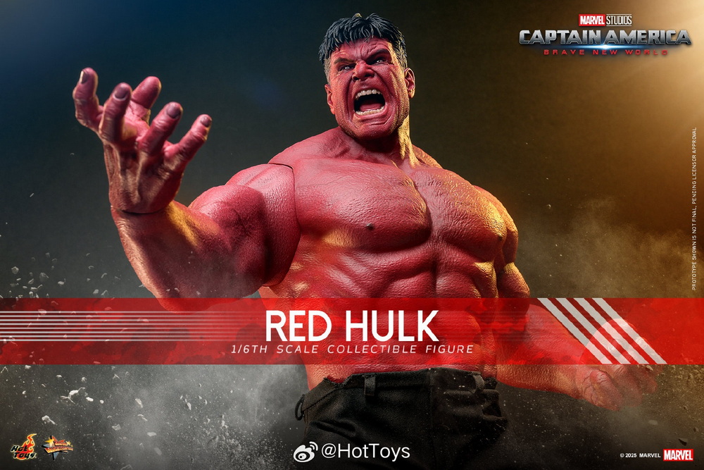 HOTTOYS MMS797 1/6 Marvel Captain America 4 Red Hulk - Bombusbee
