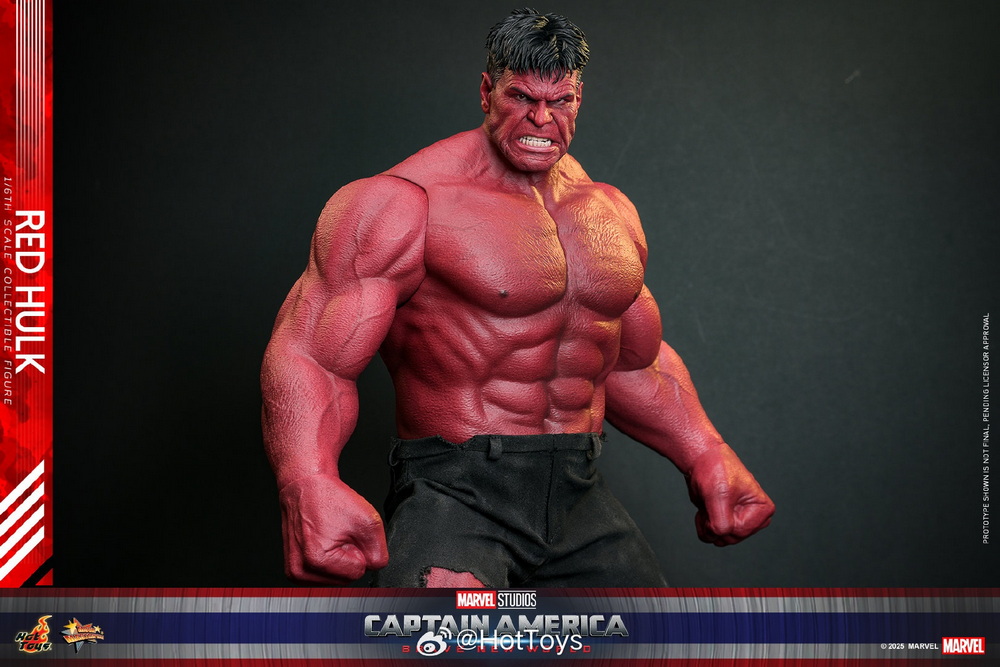 HOTTOYS MMS797 1/6 Marvel Captain America 4 Red Hulk - Bombusbee