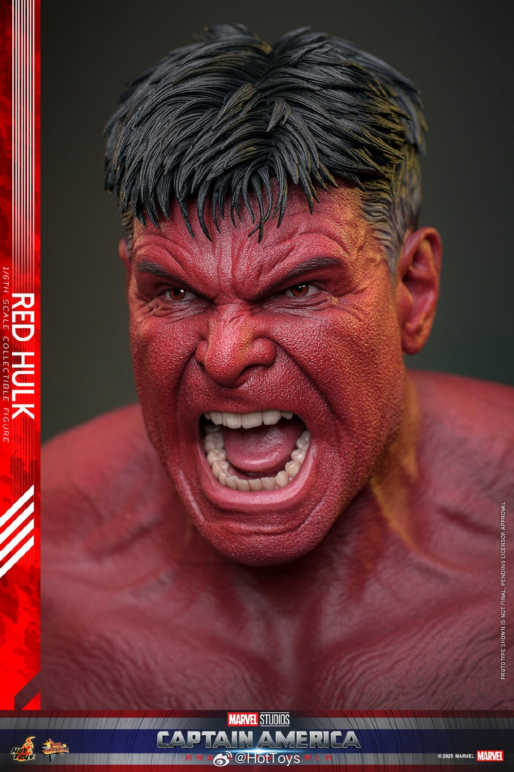 HOTTOYS MMS797 1/6 Marvel Captain America 4 Red Hulk - Bombusbee