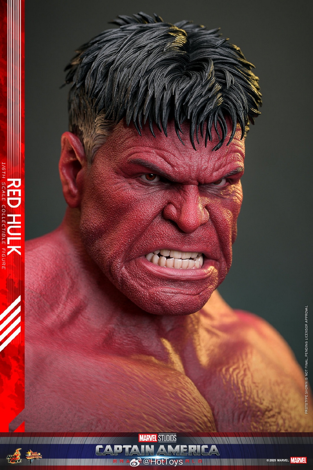HOTTOYS MMS797 1/6 Marvel Captain America 4 Red Hulk - Bombusbee