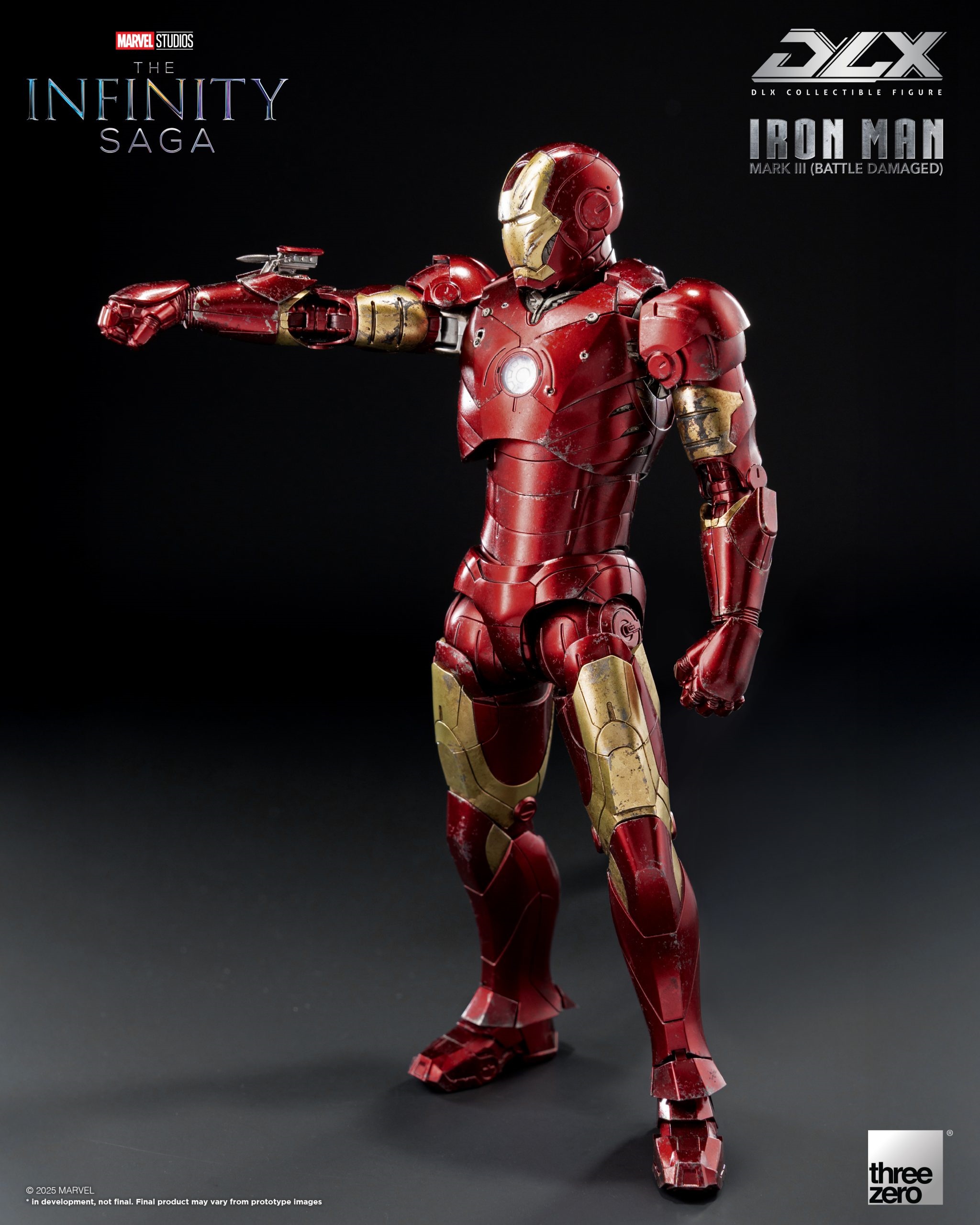 Threezero DLX The Infinity Saga Man Mark 3 (Battle Damaged) - Bombusbee