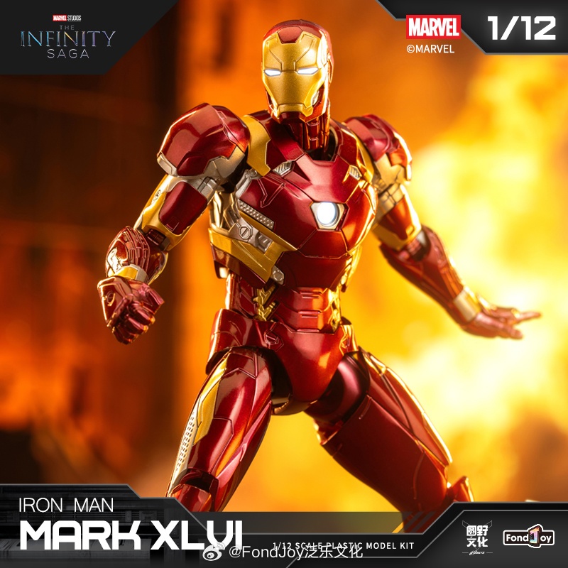 Fondjoy 1/12 MK46 Mark46 Iron Man Model Kit - Bombusbee