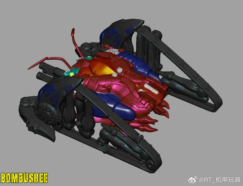 ROBOT TOYS RT-20 Hades BW Rampage - Bombusbee