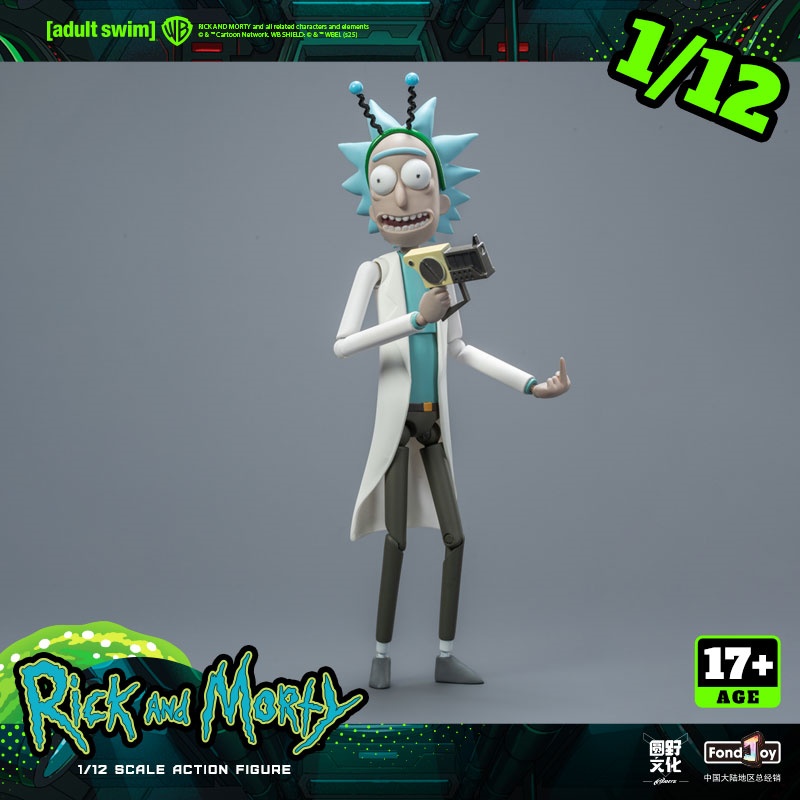 FondJoy 1/12 Rick and Morty Rick Action figure set of 2- Bombusbee