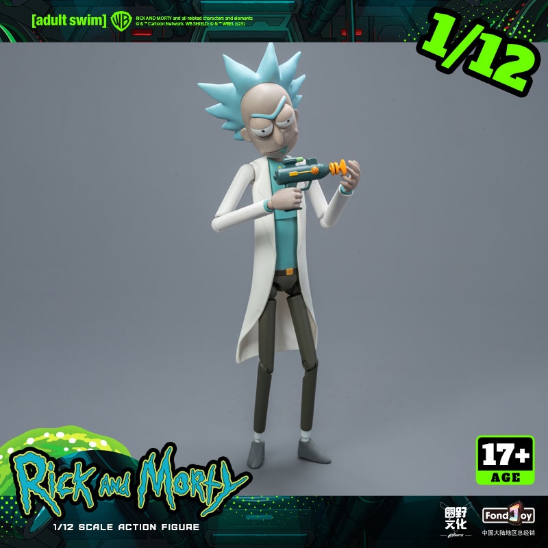 FondJoy 1/12 Rick and Morty Rick Action figure set of 2- Bombusbee