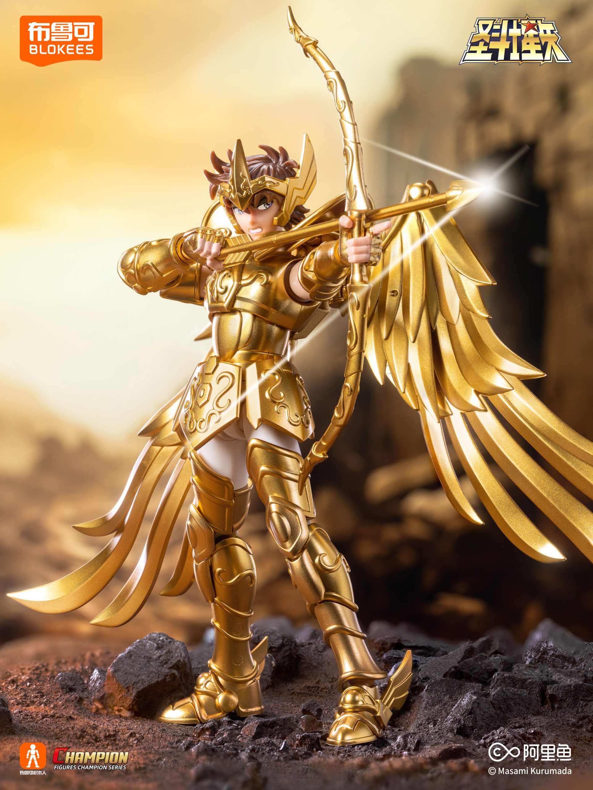 Buluke Champion Class Sagittarius Aiolos Comic Color - Bombusbee