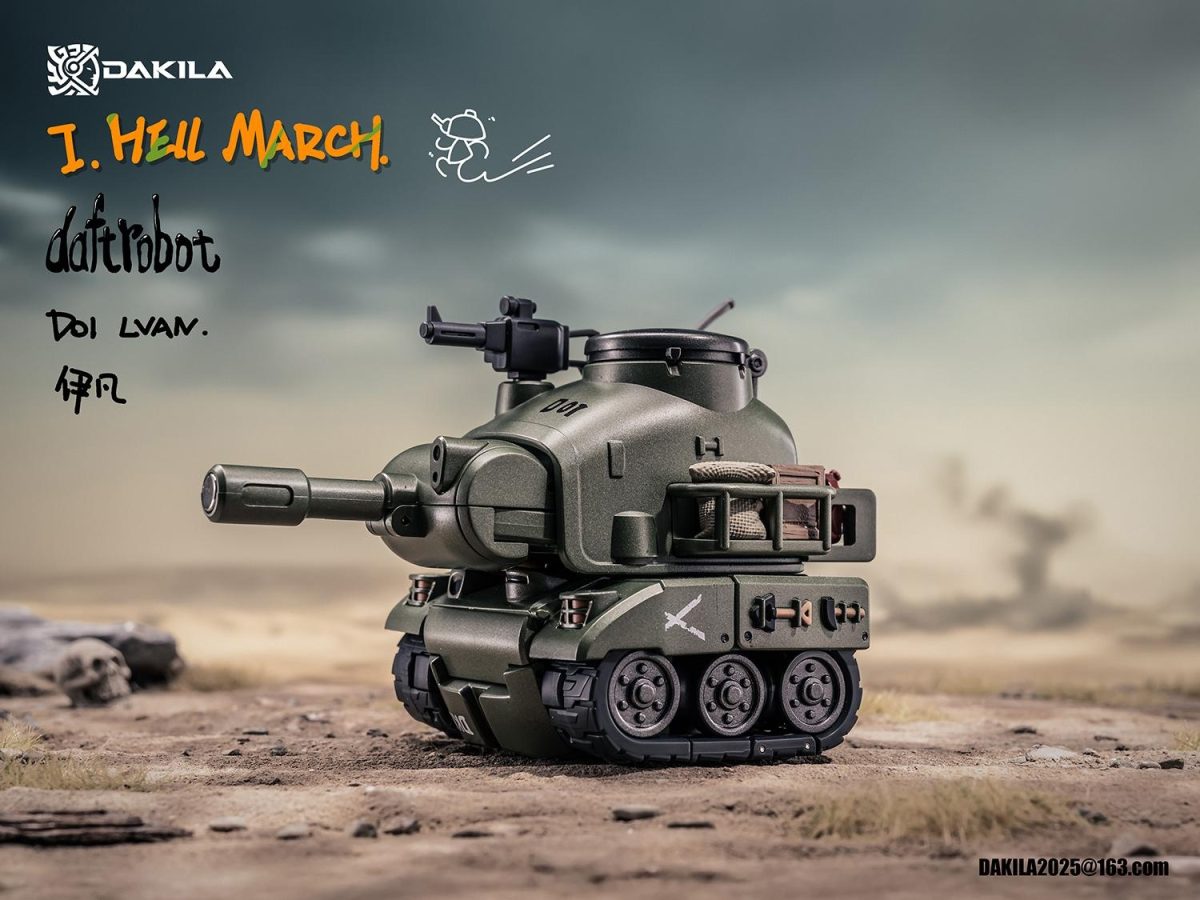 DAKILA D01 DAFTBOTS Series LVAN- Bombusbee