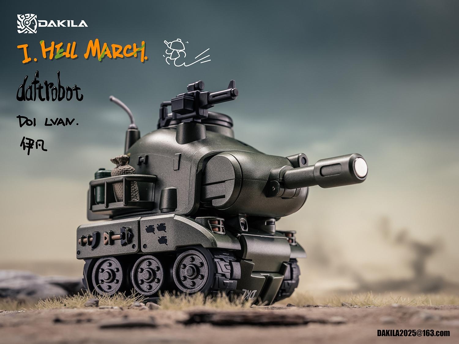 DAKILA D01 DAFTBOTS Series LVAN- Bombusbee