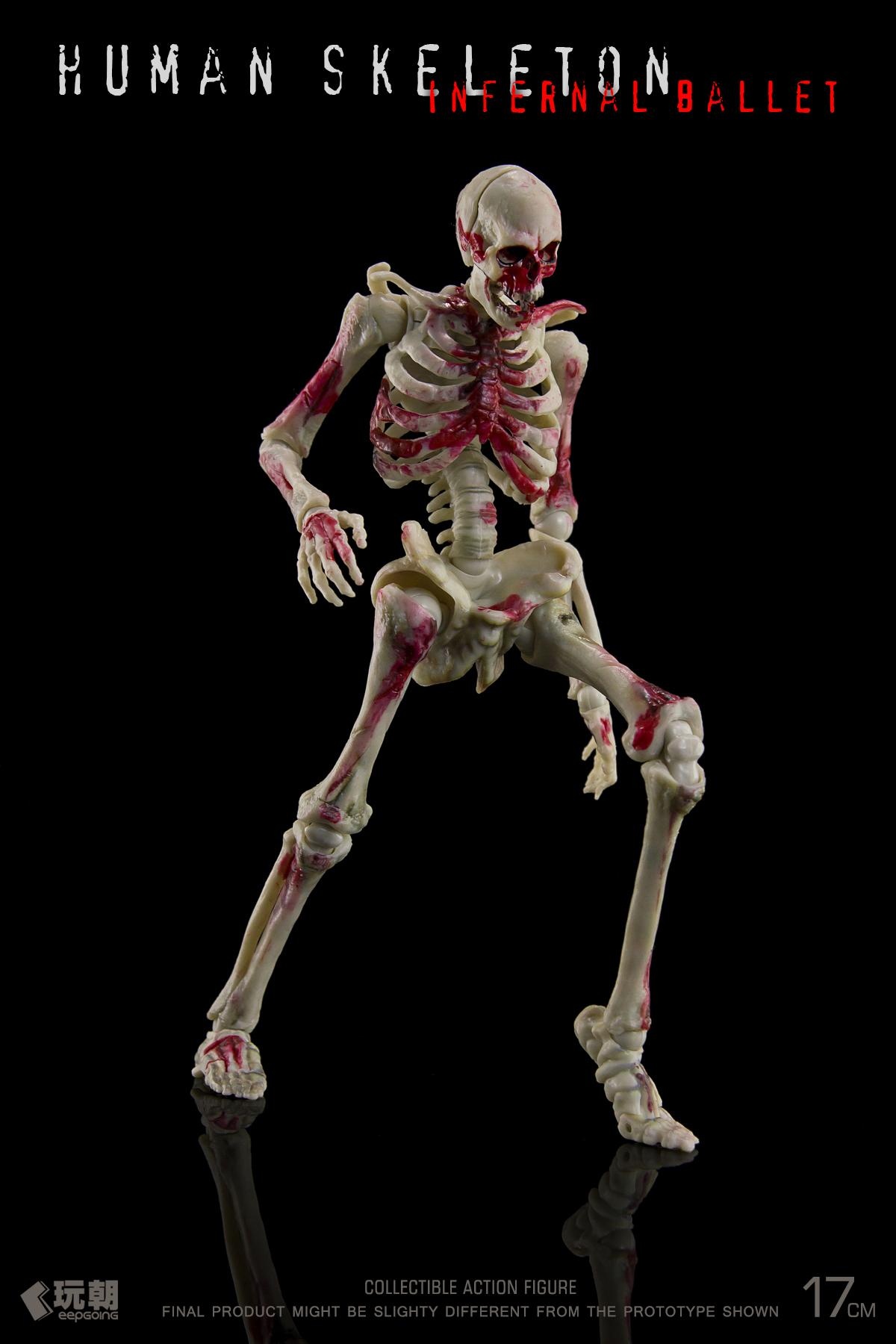 Keepgoing 1/12 Human Skeleton Infernal Ballet Combination Set- Bombusbee