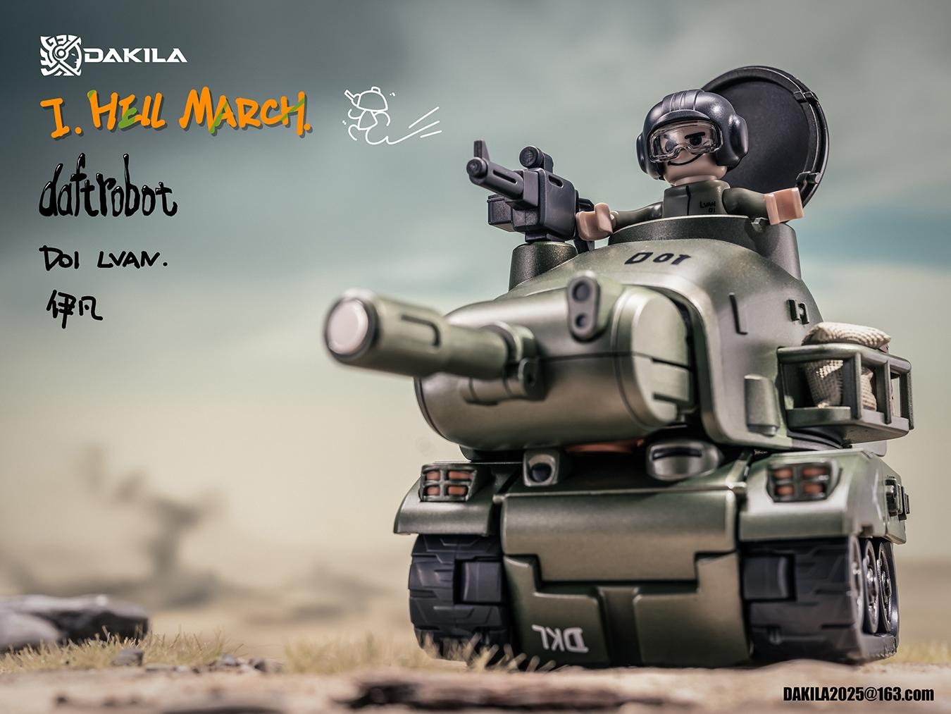 DAKILA D01 DAFTBOTS Series LVAN- Bombusbee