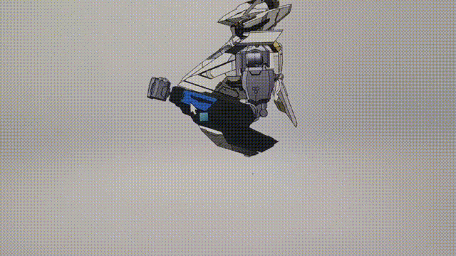 Robox Animation Armored Colossus TEST-70 Bailu Air Combat Custom Model Kit