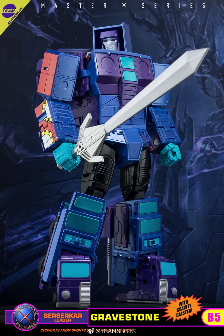 Premium X-Transbots MX-12G2 Gravestone | Bombusbee