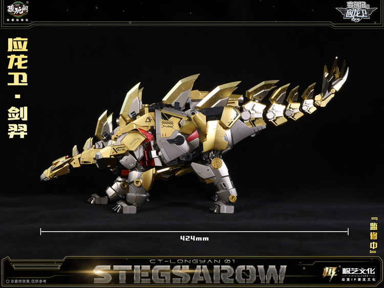 Cang Toys Ct Longyan 01 Dinobots Shuraking Stegsarow Snarl
