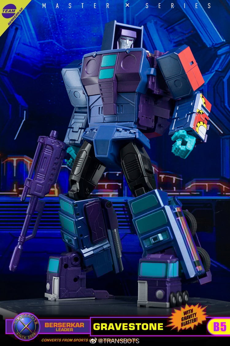 X-Transbots MX-12G2 Gravestone (Berserkars Team Form Monolith ...