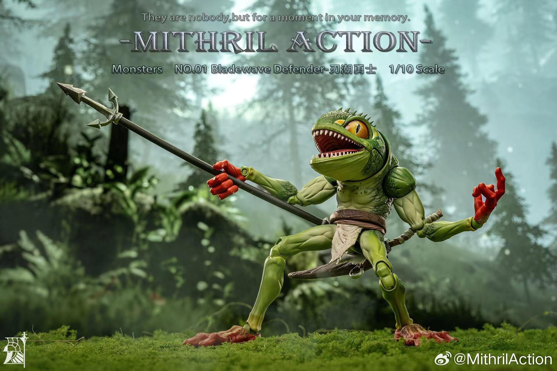 Mithril Action M-01 1/10 Monsters No.01 Murloc Bladewave Defender