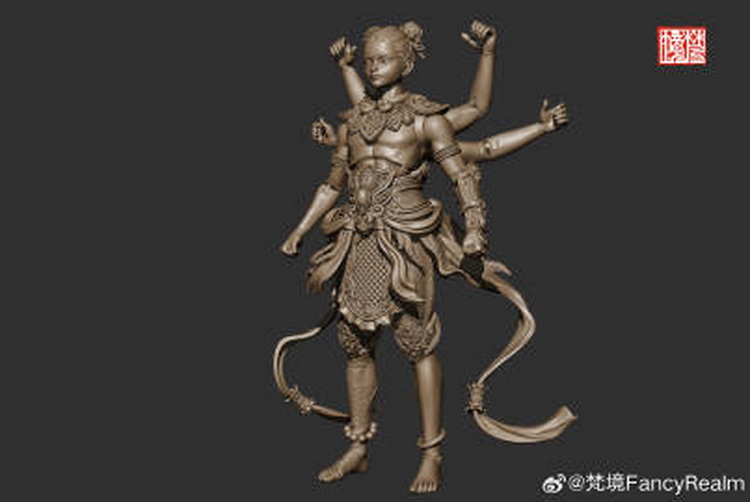 Fancy Realm FJ1A02 1/12 The investiture of the gods NeZha
