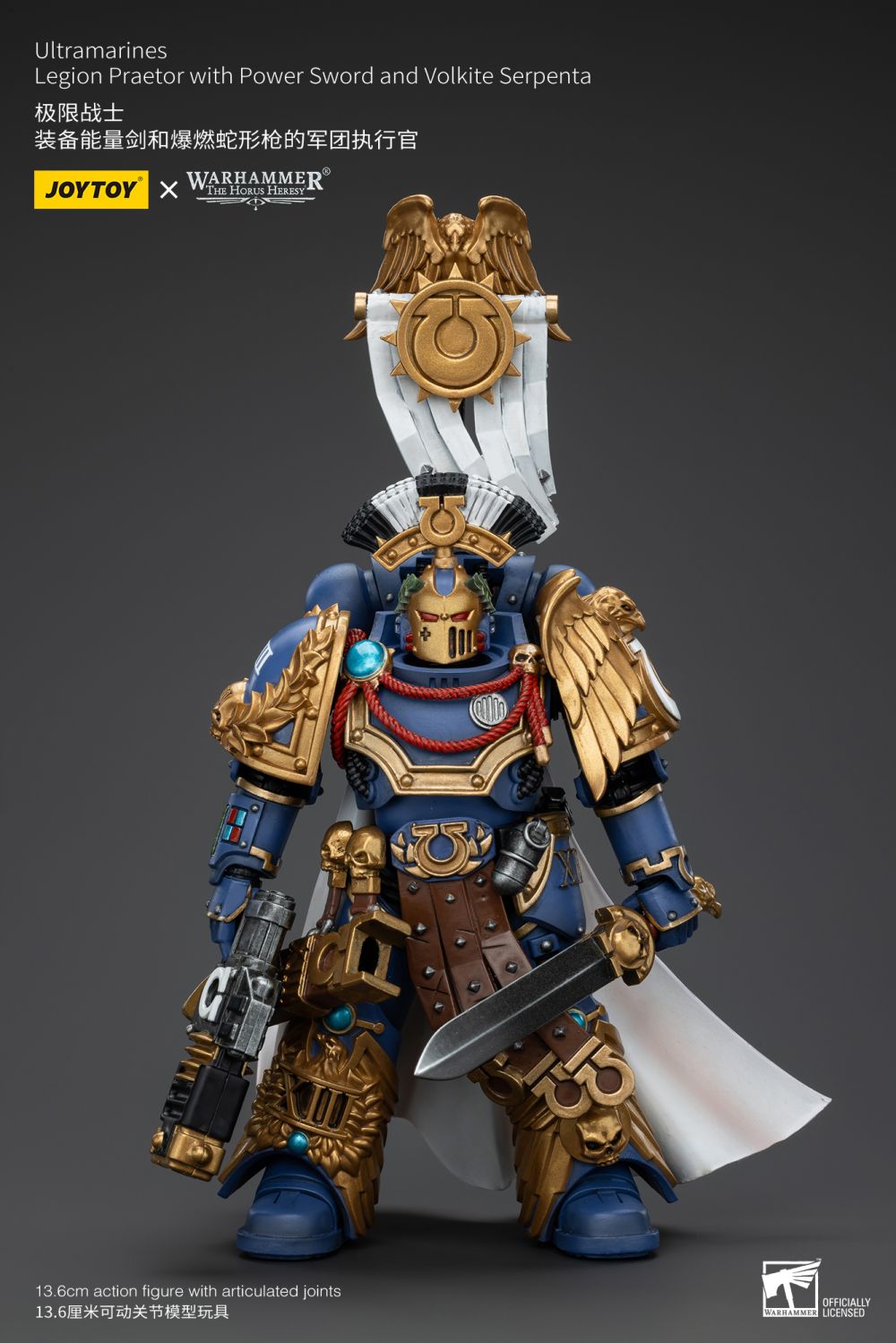 JoyToy JT00126 1/18 Warhammer The Horus Heresy Ultramarines Legion ...