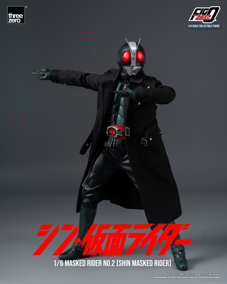 3A Threezero 1/6 FigZero Shin Masked Rider | Bombusbee
