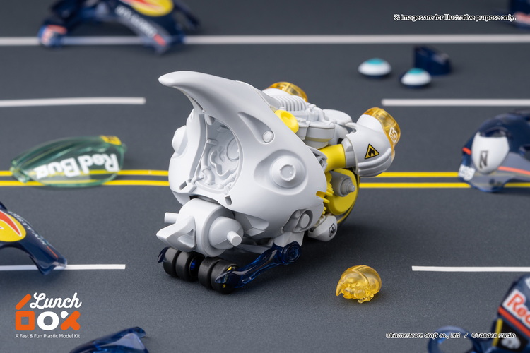 Transparent Blue Bull Beetle Model Kit | Bombusbee